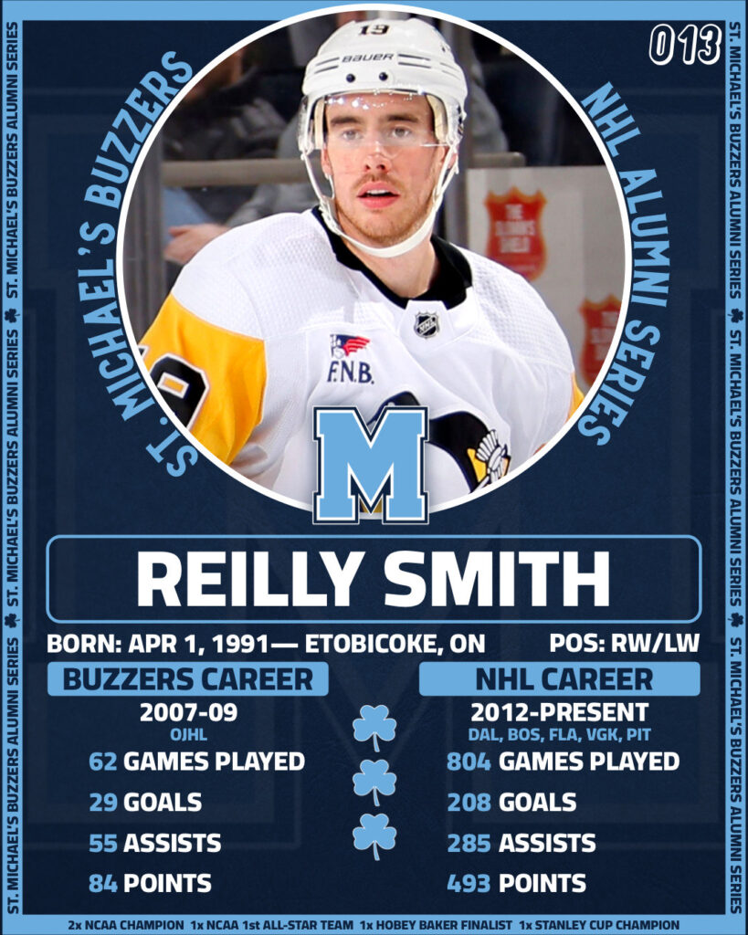NHL ALUMNI SERIES 013 REILLY SMITH | St. Michael's Buzzers