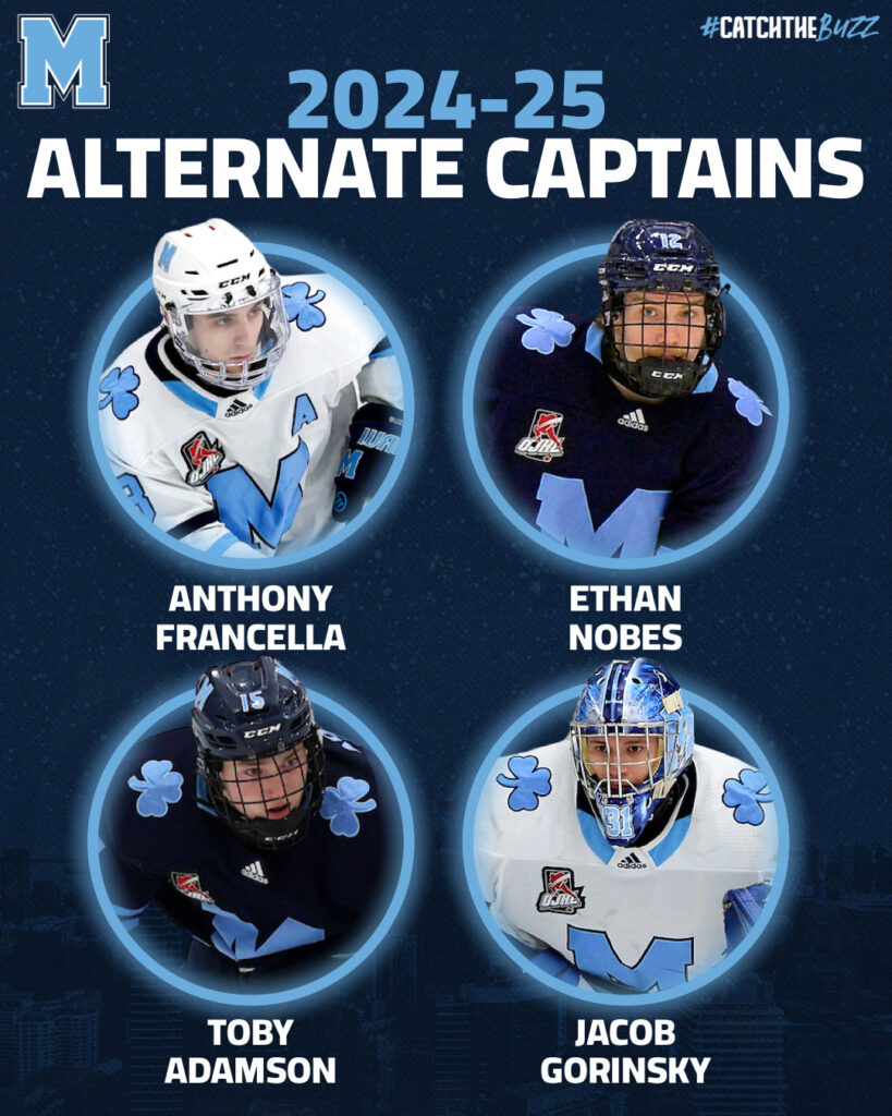 ELMY NAMED BUZZERS CAPTAIN | St. Michael's Buzzers